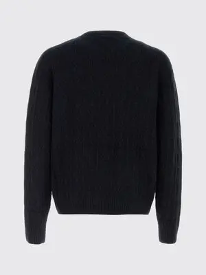 THE ROW Pure Cashmere Crewneck Sweater - Navy
