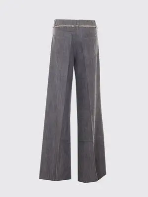 Liu Jo Wide-leg Tailored Trousers With Chain Detail