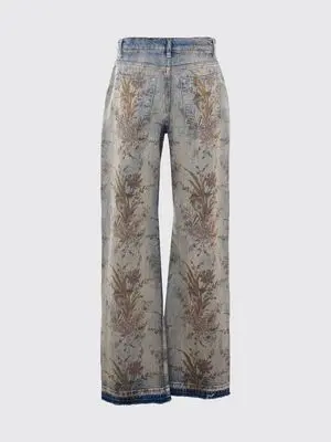 Liu Jo Printed Wide Leg Trousers