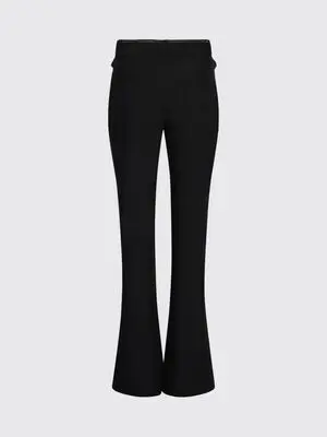 ROTATE BY BIRGER CHRISTENSEN High-waisted Flared Pants In Recycled Technical Fabric