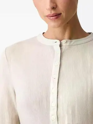 Marc O'polo Ribbed-knit Long-sleeve T-shirt