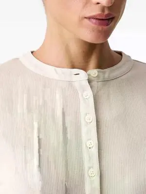 Marc O'polo Ribbed-knit Long-sleeve T-shirt