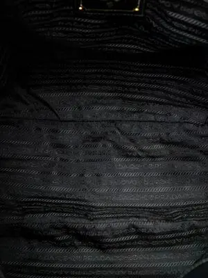Prada Tessuto Canapa Logo Tote Bag