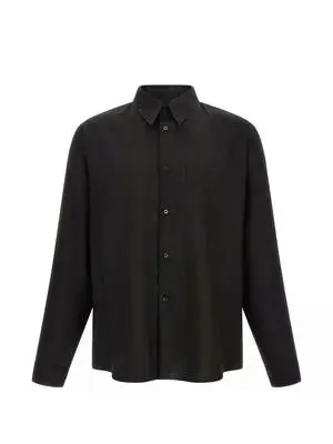 Marni Patch-pocket Wool Shirt - Black
