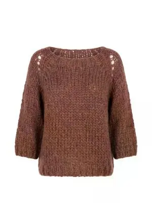 DONDUP Mohair Chunky-knit Sweater