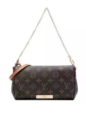 LOUIS VUITTON 2017 Monogram Favorite Mm Satchel - Brown
