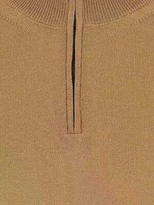 BOSS Quarter-zip Wool Sweater