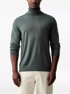 Marc O'polo High-neck Long-sleeve Sweater - Green