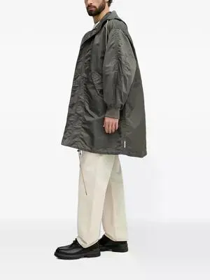 Armani Exchange Hooded Zip-up Coat