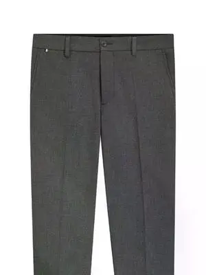 BOSS Modern-fit Trousers In Stretch Dobby