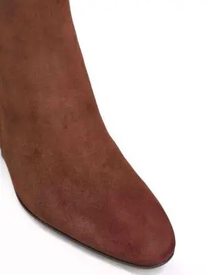 GIANVITO ROSSI Suede Ankle Boots - Brown