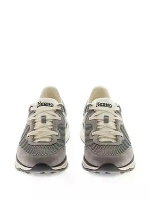 Herno Maggiore Suede-panelled Sneakers