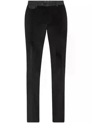 BILLIONAIRE Velvet Straight Trousers