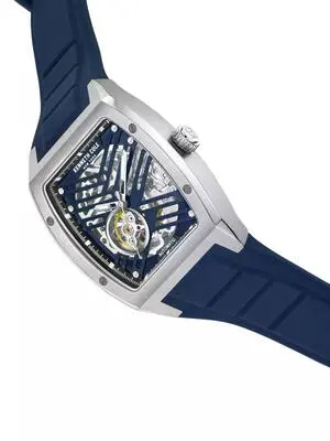 KENNETH COLE Skeleton Dial Tonneau Case Automatic Watch