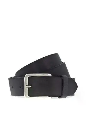 VANZETTI Buckle-fastening Leather Belt - Black