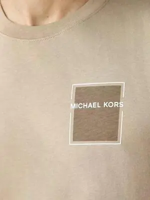 Michael Kors Cotton T-shirt With Graphic Logo