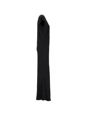 Jacquemus Drap Asymmetric Sleeveless Dress