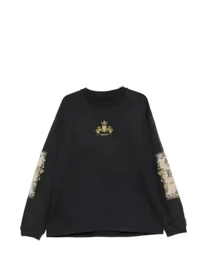 Rhude Bordeaux Reserve Graphic-print Long-sleeve T-shirt