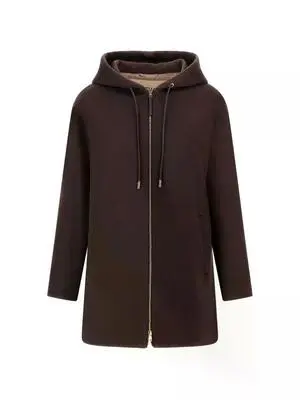 Herno Sable-effect Hooded Jacket