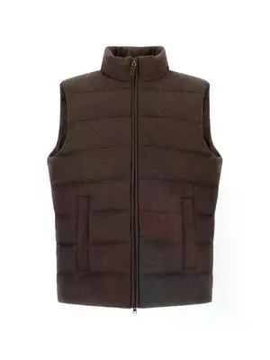 Herno Quilted Cashmere-silk Gilet