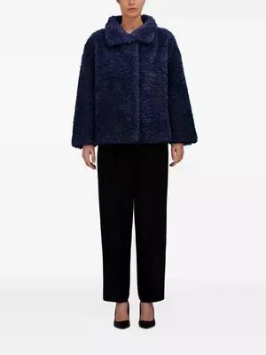 Herno Curly-effect Faux-fur Jacket
