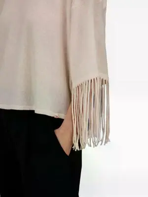 Herno Fringe-trim Sweater
