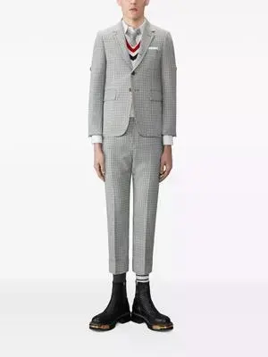 Thom Browne Wool Cricket Rwb-stripe Baby-cable Vest
