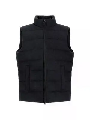 Herno Quilted Vest - Grey