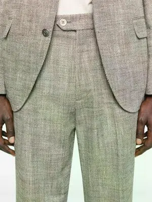 Brunello Cucinelli Herringbone Suit