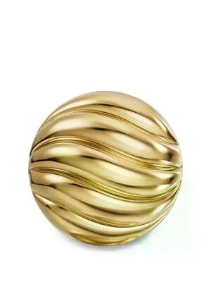 David Yurman Sculpted Cable Stud Earrings - Gold