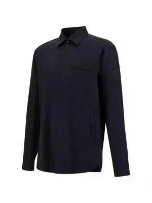 Herno Long-sleeve Gabardine Shirt