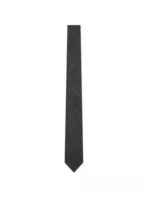 Thom Browne High-twist Wool Neck Tie - Grey