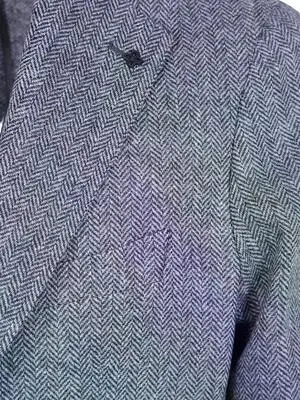 Tagliatore Montecarlo Herringbone-weave Notched-lapels Blazer
