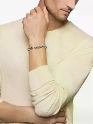 David Yurman Chevron Oval Link Bracelet