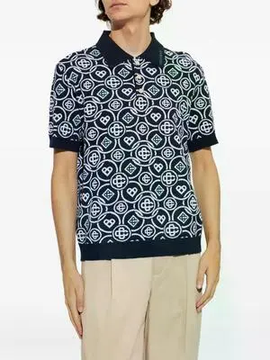 Casablanca Monogram Polo Shirt