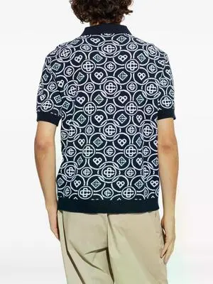 Casablanca Monogram Polo Shirt