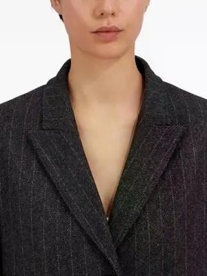 Herno Pinstripe-pattern Single-breasted Coat
