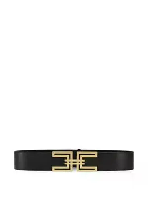 Elisabetta Franchi Logo-plaque Wide Belt