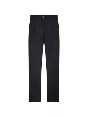Incotex Pleated Tailored Trousers - Black