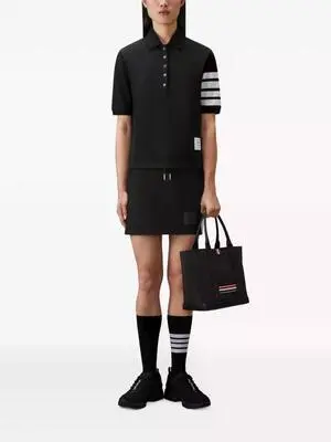 Thom Browne Classic Loopback Jersey Mini Skirt