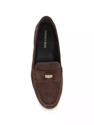 Veronica Beard Penny Suede Ballet Loafers