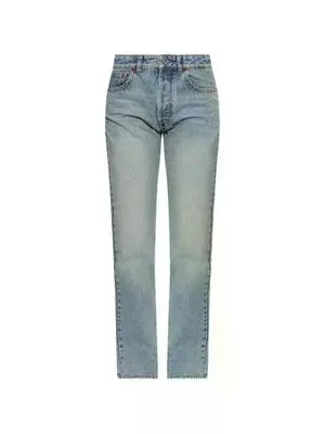 Isabel Marant Étoile Daya Distressed Jeans - Blue
