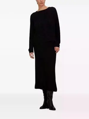Herno Rib-knit Sheen-finish Sweater