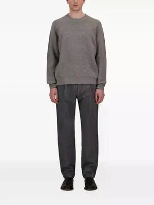 Herno Pleated Straight-leg Jeans