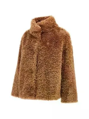 Herno Curly-effect Faux-fur Jacket