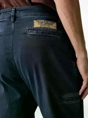 AERONAUTICA MILITARE Logo-patch Chinos