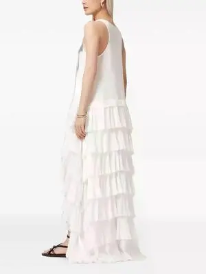 ALLSAINTS Cavarly Ruffled High-low Dress