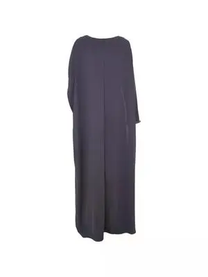 LOODYANA Maxi Dress With Embellished Cape Detail