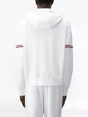 Thom Browne Loopback Jersey Armband Hoodie
