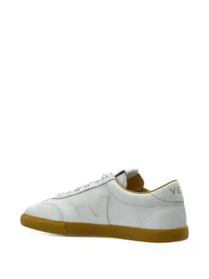 VEJA Logo-patch Organic Leather Sneakers